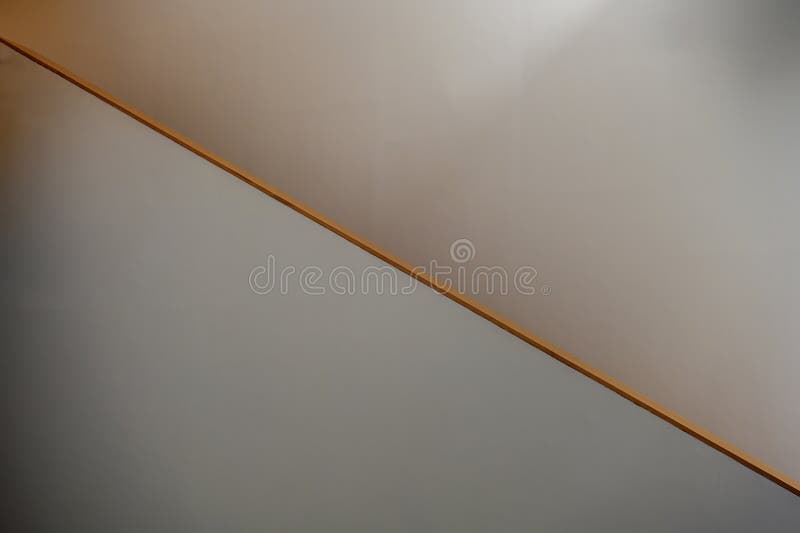 Minimalist Diagonal Composition on a Staircase Wall Stock Photo - Image ...