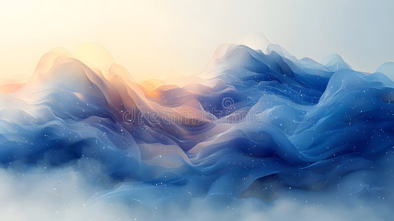 Minimalist Digital Cloud Background for Creative Branding and Design ...