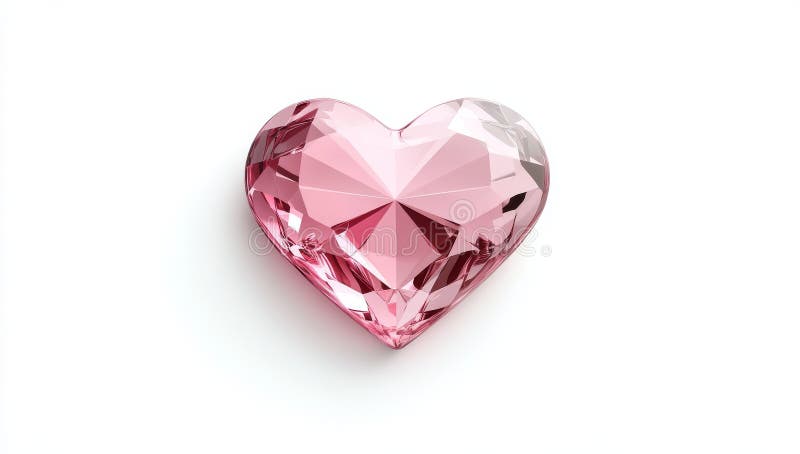 Minimalist Digital Image Featuring the Aesthetic of a Heart-shaped ...