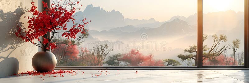 Minimalist Eastern Corner Design with Soft Beige and Taupe Accents ...