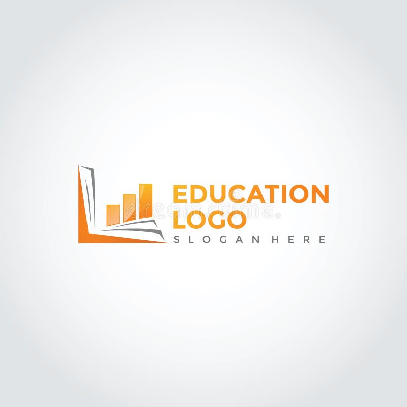 Minimalist Education Logo Design. Vector Illustrator Eps. 10 Stock ...