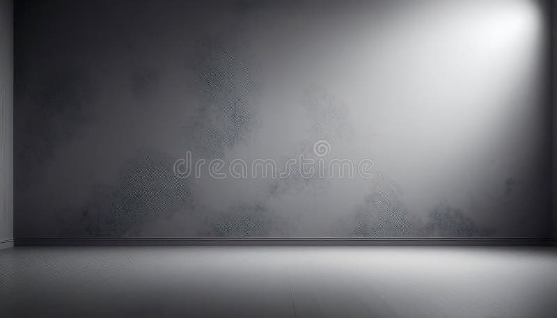 Minimalist Empty Grey Studio Background with Slight Texture and Soft ...