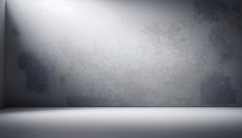 Minimalist Empty Grey Studio Background with Slight Texture and Soft ...