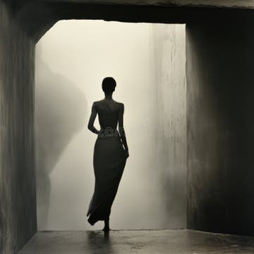 Minimalist Empty and Negative Space AI Generated Stock Illustration ...