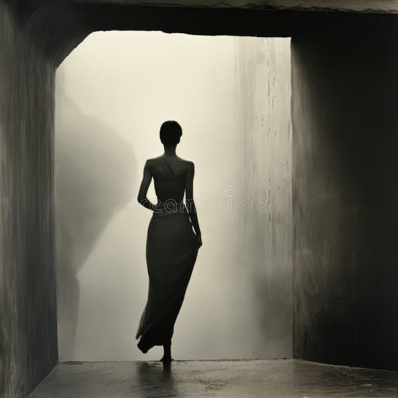 Minimalist Empty and Negative Space AI Generated Stock Illustration ...