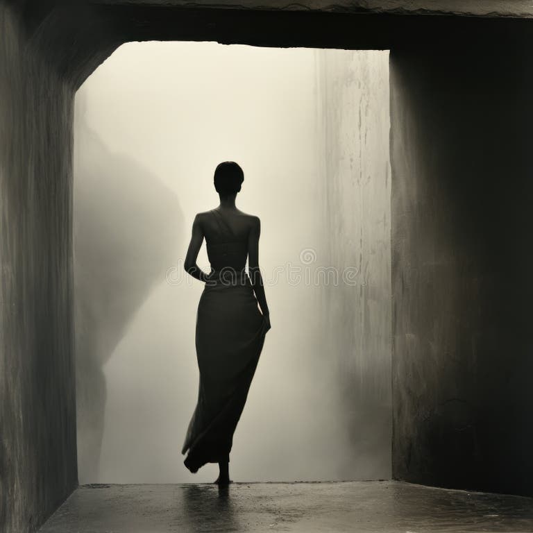 Minimalist Empty and Negative Space AI Generated Stock Illustration ...