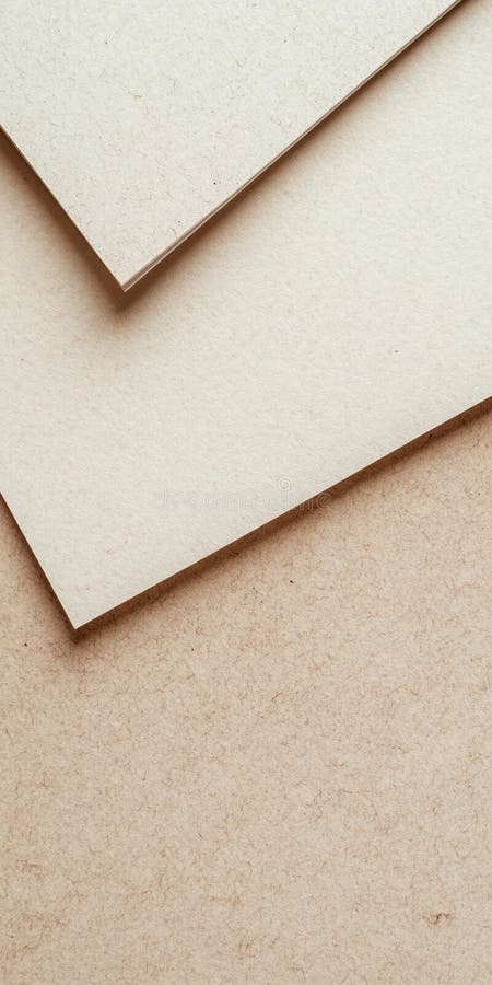 Minimalist Flat Lay of Two Overlapping Blank Sticky Notes for Office ...