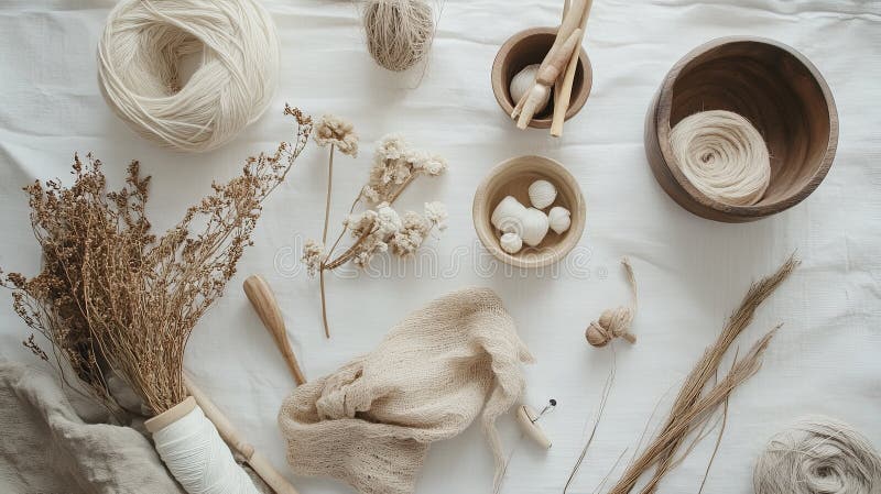 A Minimalist Flyer for Craft Workshop Rentals Styled with Soft Stock ...