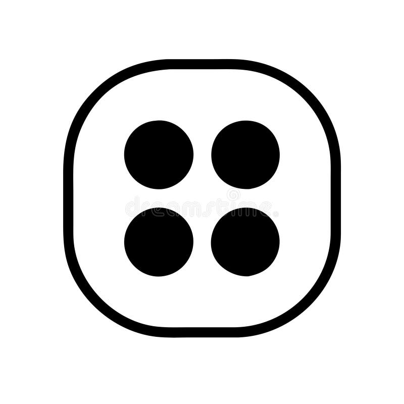 Minimalist Four Circle Symbol Vector for Design and Decoration Projects ...