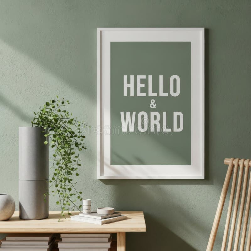 Minimalist Hello World Text Stock Illustrations – 60 Minimalist Hello ...