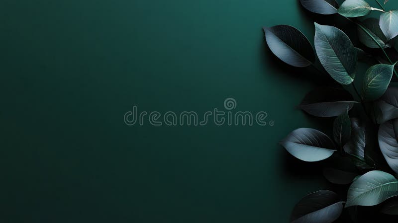A Minimalist Full Background Wallpaper for a Presentation with a Green ...