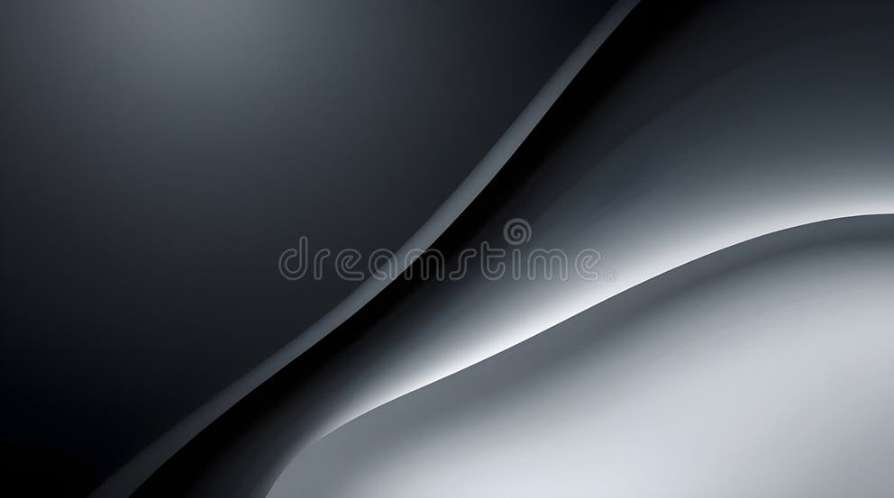 Minimalist Futuristic Dark Wave Pattern Stock Illustration ...
