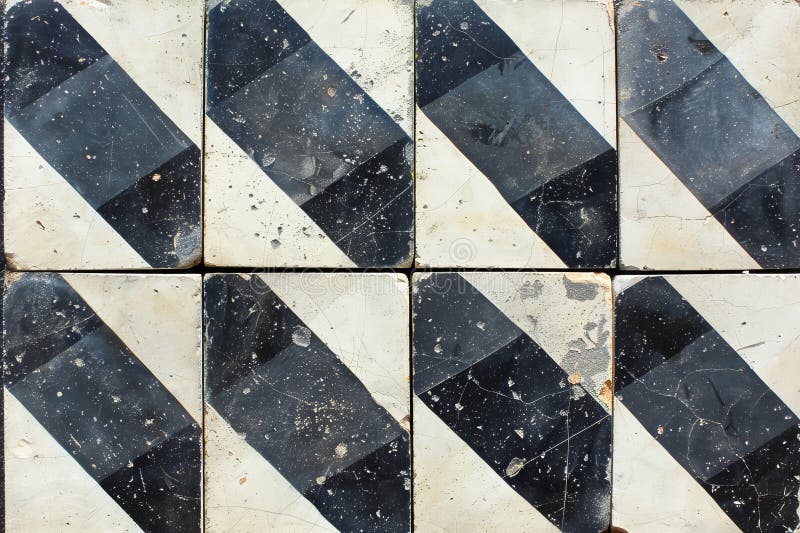 Minimalist Geometric Cement Tiles Featuring Simple Shapes Like ...