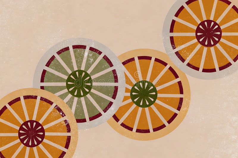 Minimalist Geometric Design with Large Circular Patterns for Modern ...