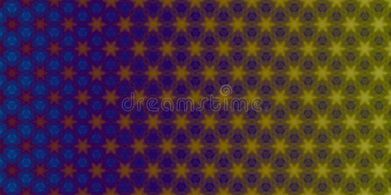 Minimalist Geometric Pattern Blue and Yellow Colors. Simple Colorful ...