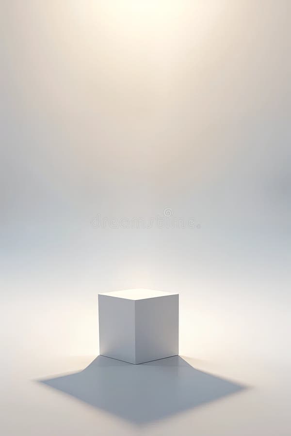 Minimalist Geometric Stage Design Decorative Setup Ideal for Staging ...