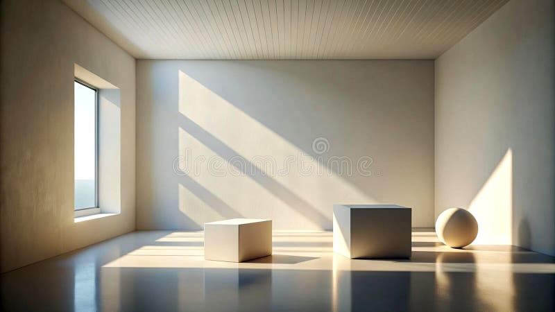 Minimalist Geometry: a Study of Shapes, Light, and Shadow Computer ...