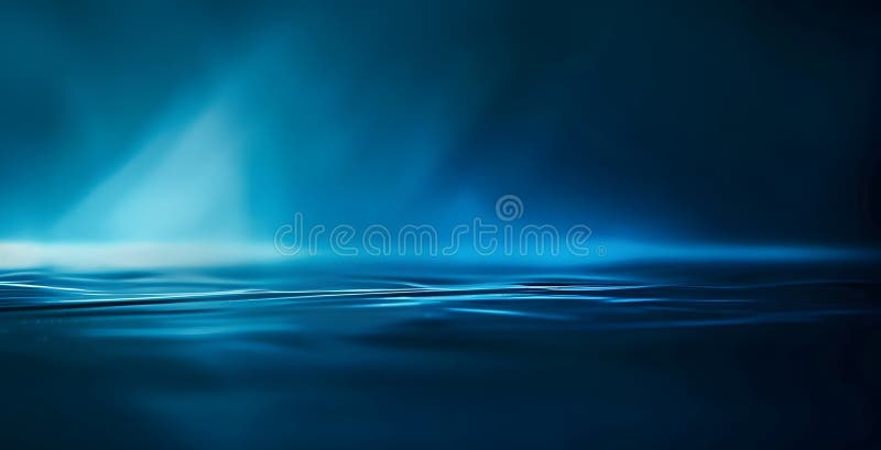 Abstract Blue Water Gradient Background Stock Illustration ...