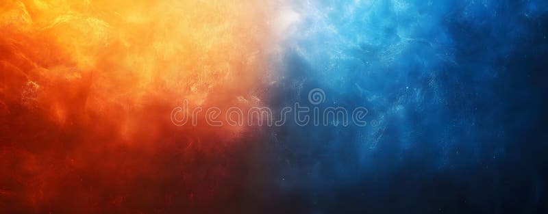 Abstract Gradient Background - Blue Orange Stock Illustration ...