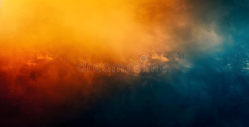Abstract Gradient Background - Orange To Black Stock Illustration ...