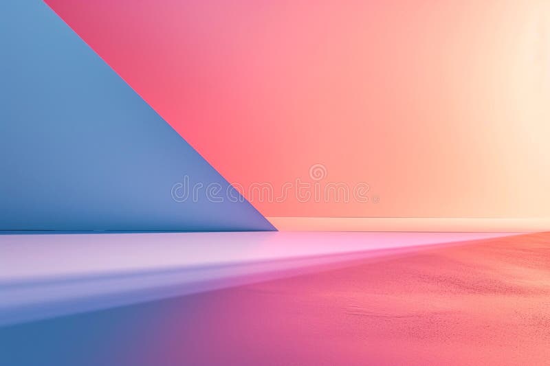 A Minimalist Gradient Background with Two Complementary Colors ...