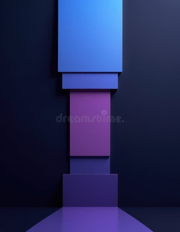 Minimalist Gradient Rectangle Sequence Sliding for a Vibrant VJ ...