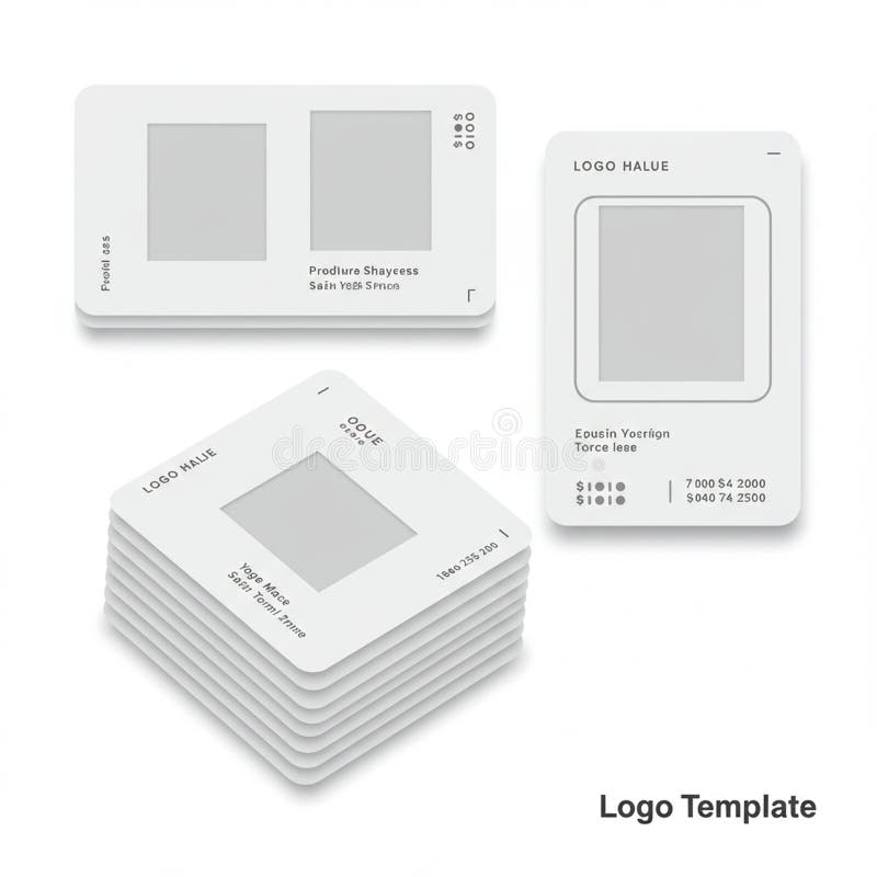 Card Rectangular Design Templates Stock Illustrations – 690 Card ...