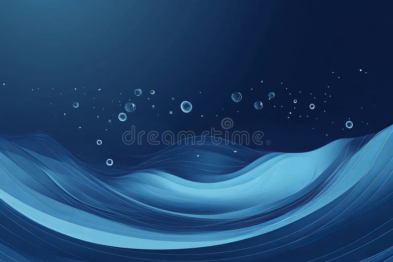 Minimalist Graphic Design of Water Resources Management Concept Stock ...