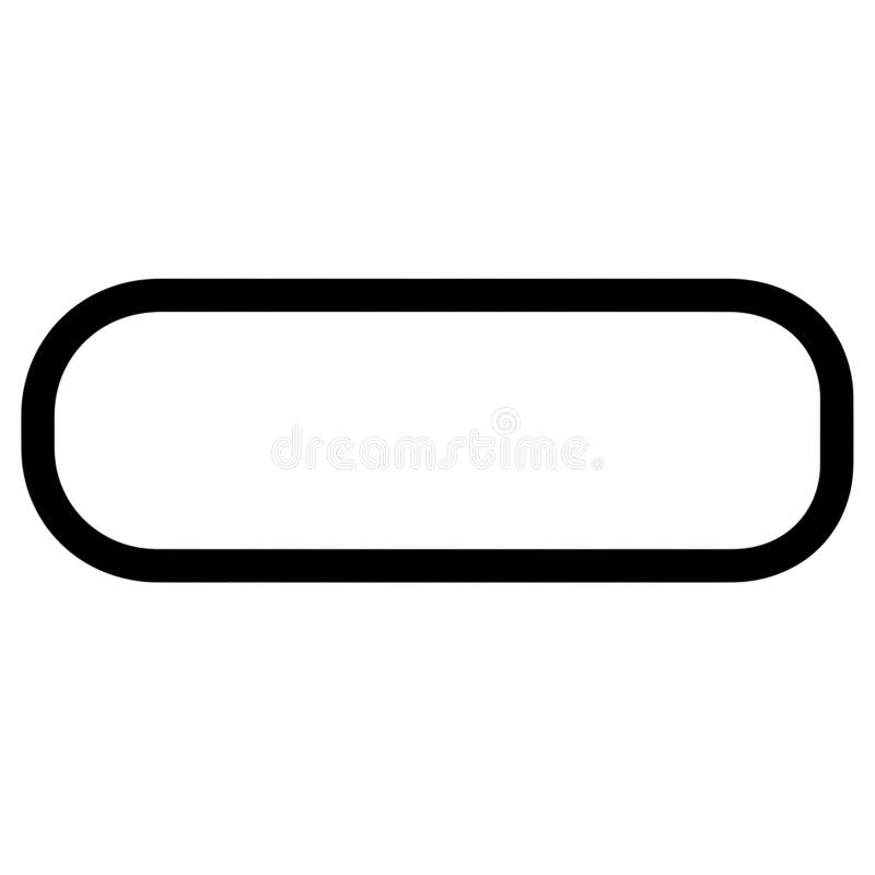 Simple Rounded Rectangle Border Stock Illustrations – 883 Simple ...