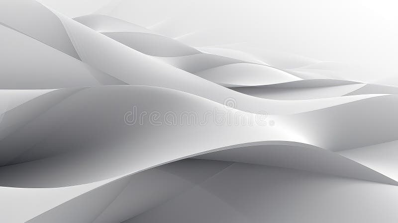 Minimalist Gray Fractal Backgrounds Stock Illustration - Illustration ...