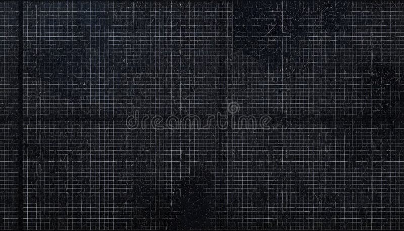 "Minimalist Gray Grid Lines on Dark Black Backdrop Creating a ...