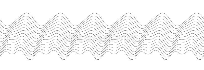 Minimalist Gray Wave Pattern for Modern Design Concepts and Backgrounds ...