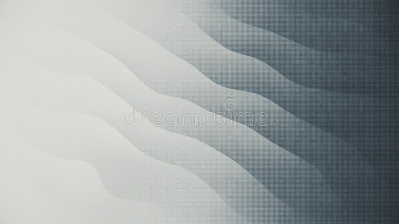 Minimalist Grayscale Gradient Wavy Lines Background Stock Footage ...