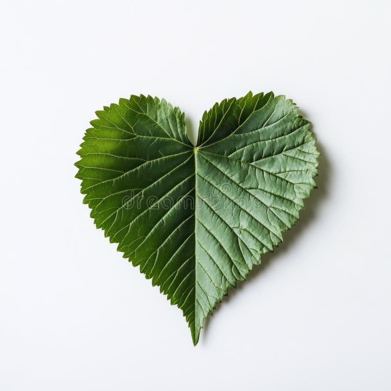 Minimalist Green Leaf Composition for Nature and Eco Friendly Design ...