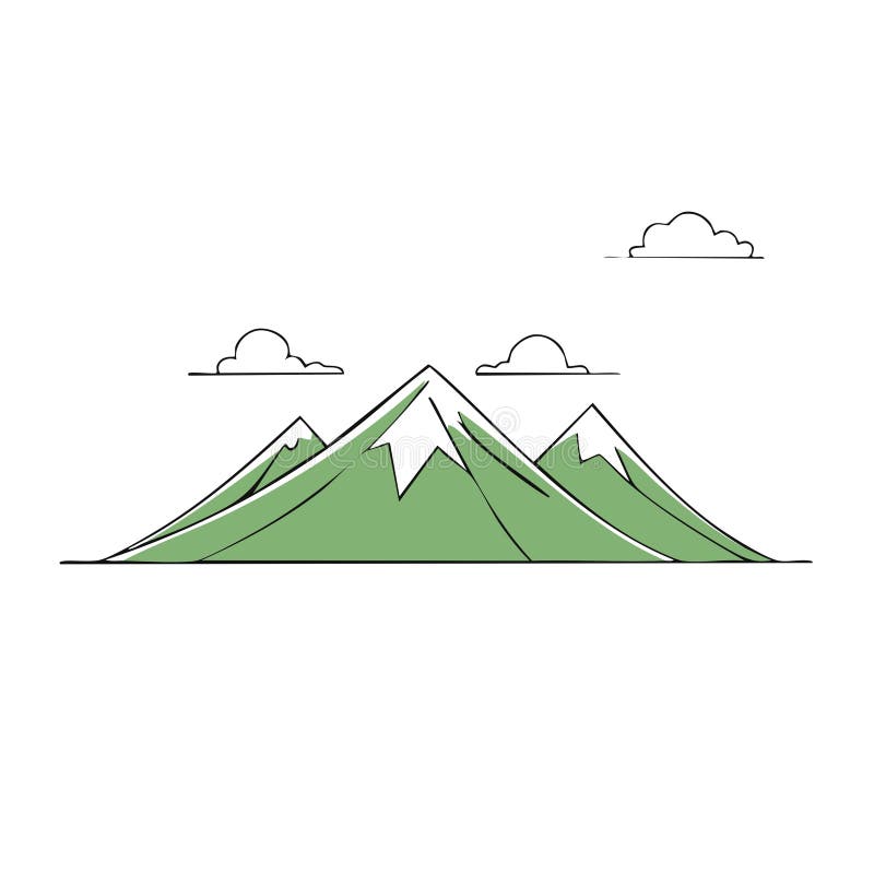 Minimalist Green Mountain Stock Illustrations – 14,196 Minimalist Green ...