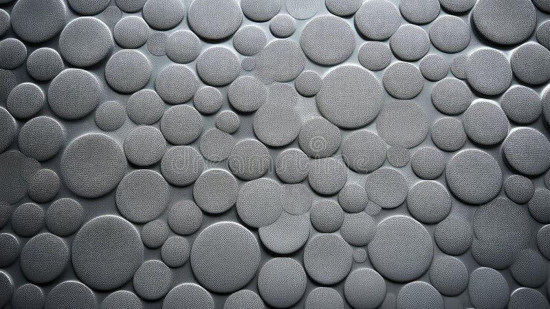 Minimalist Grey Dots Background Stock Illustration - Illustration of ...