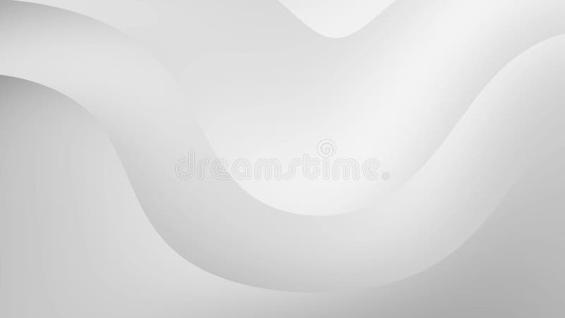 Grey Animation with Curved Shapes, Minimalist Looping Background. Stock ...