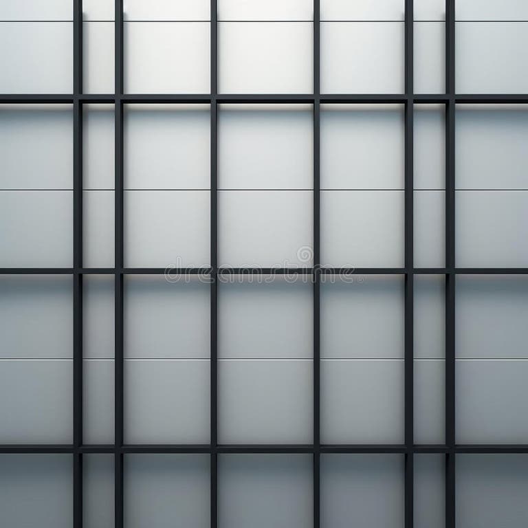 Minimalist Grid Pattern Dominates Modern Sophisticated Scene Design ...