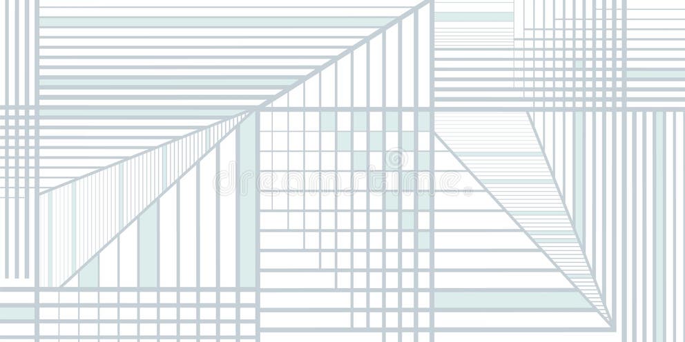 Minimalist Grid Pattern with Pale Blue Lines on White Background ...