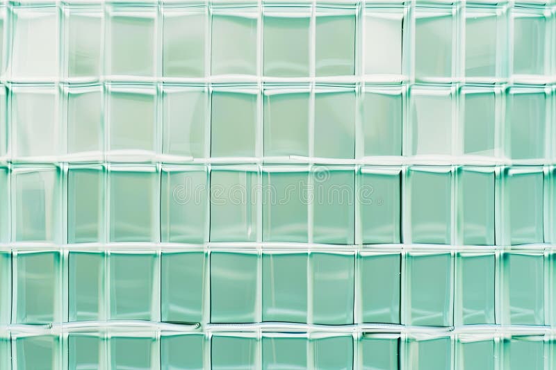 Minimalist Grid Patterns in Light Blue and Green, Representing ...