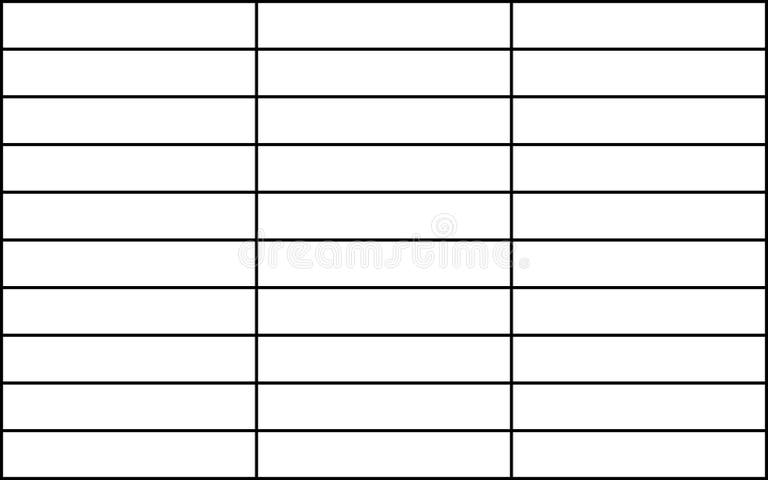 Minimalist Grid with Tall Rectangular Cells for Graphs and Tables Stock ...