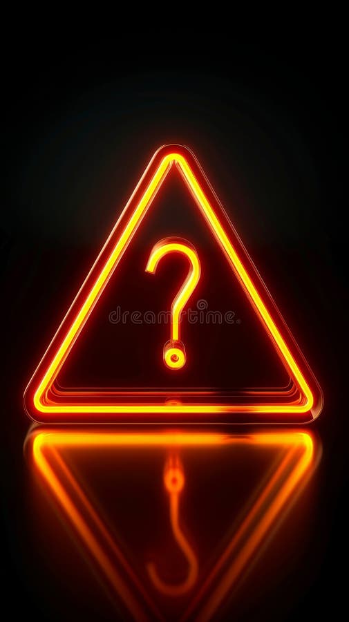 Minimalist Hazard Sign: Yellow Triangle W/ Red Exclamation Mark Inside ...