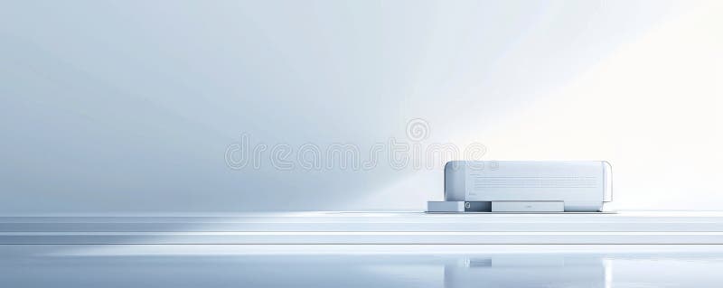 Minimalist High-resolution Advertising Setup with Sleek Modern ...