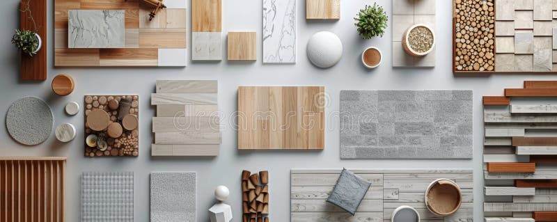 Minimalist High-resolution Materials and Textures Layout with Natural ...