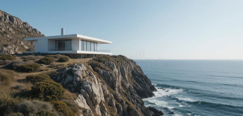 Oceanic Vista Breathtaking Minimalist Architecture Blends with Sea ...