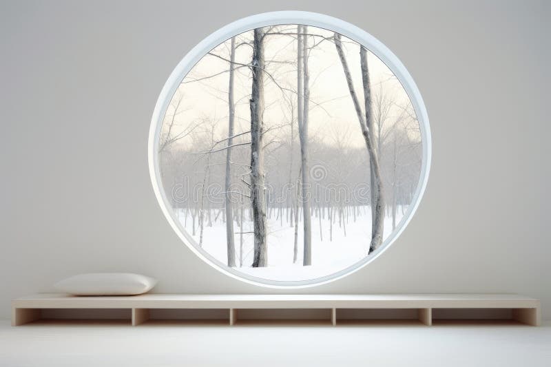 Minimalist House Exterior with Sleek and Modern Design Elements Stock ...