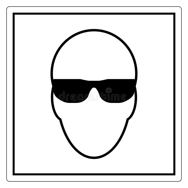 Minimalist Icon of Head with Sunglasses in Black and White Design for ...