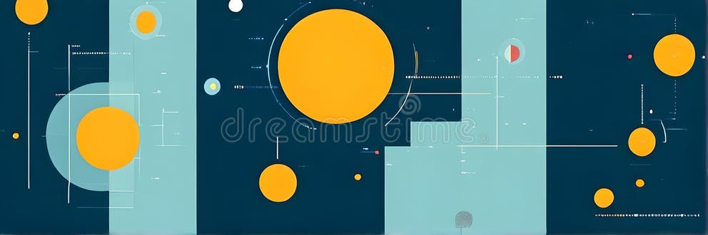 Minimalist Illustration, Abstract Wallpaper As Symbol for Technical ...