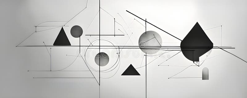 Minimalist Illustration Depicting Visual Language for Innovation Stock ...