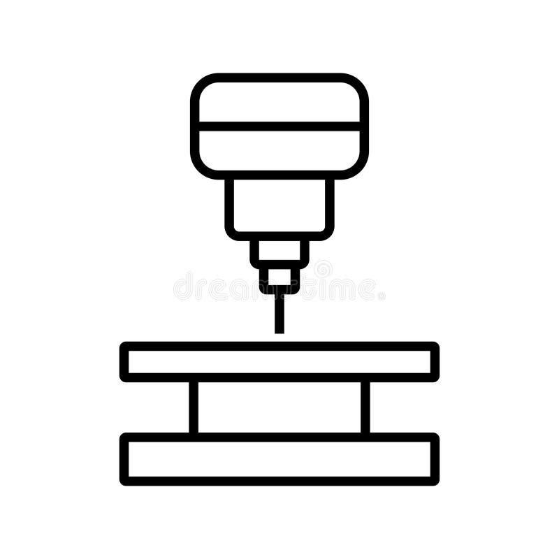 Press Machine Outline Stock Illustrations – 6,380 Press Machine Outline ...